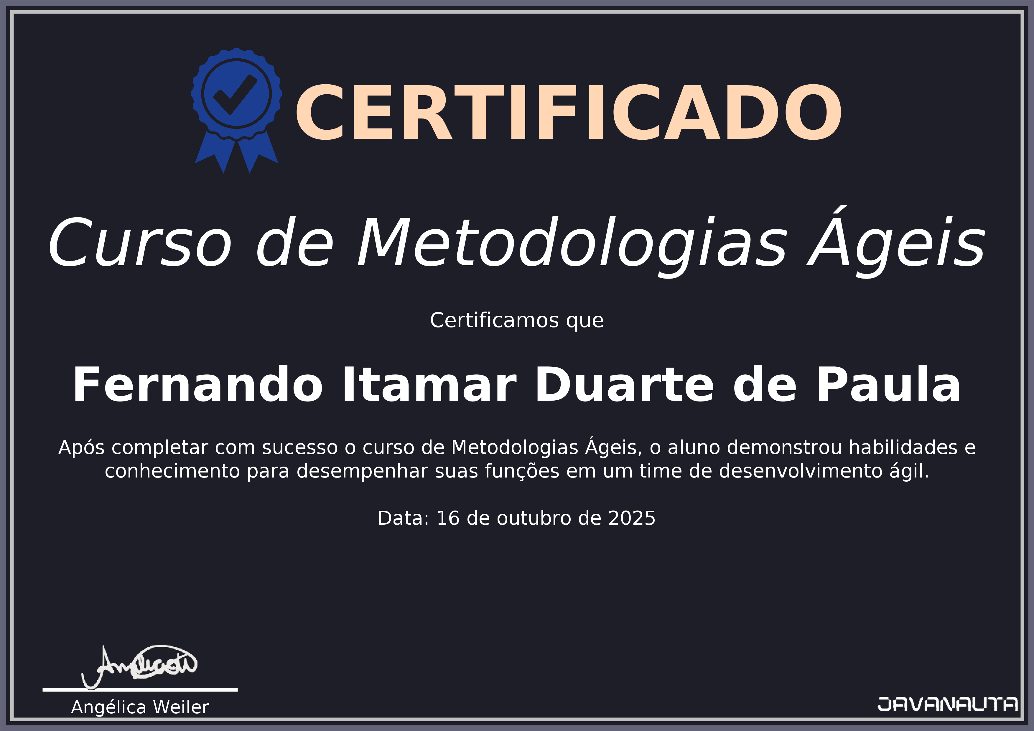 Fernando Duarte - Desenvolvedor Back-end | Java | Spring Boot | SQL | NoSQL | Docker | LinkedIn