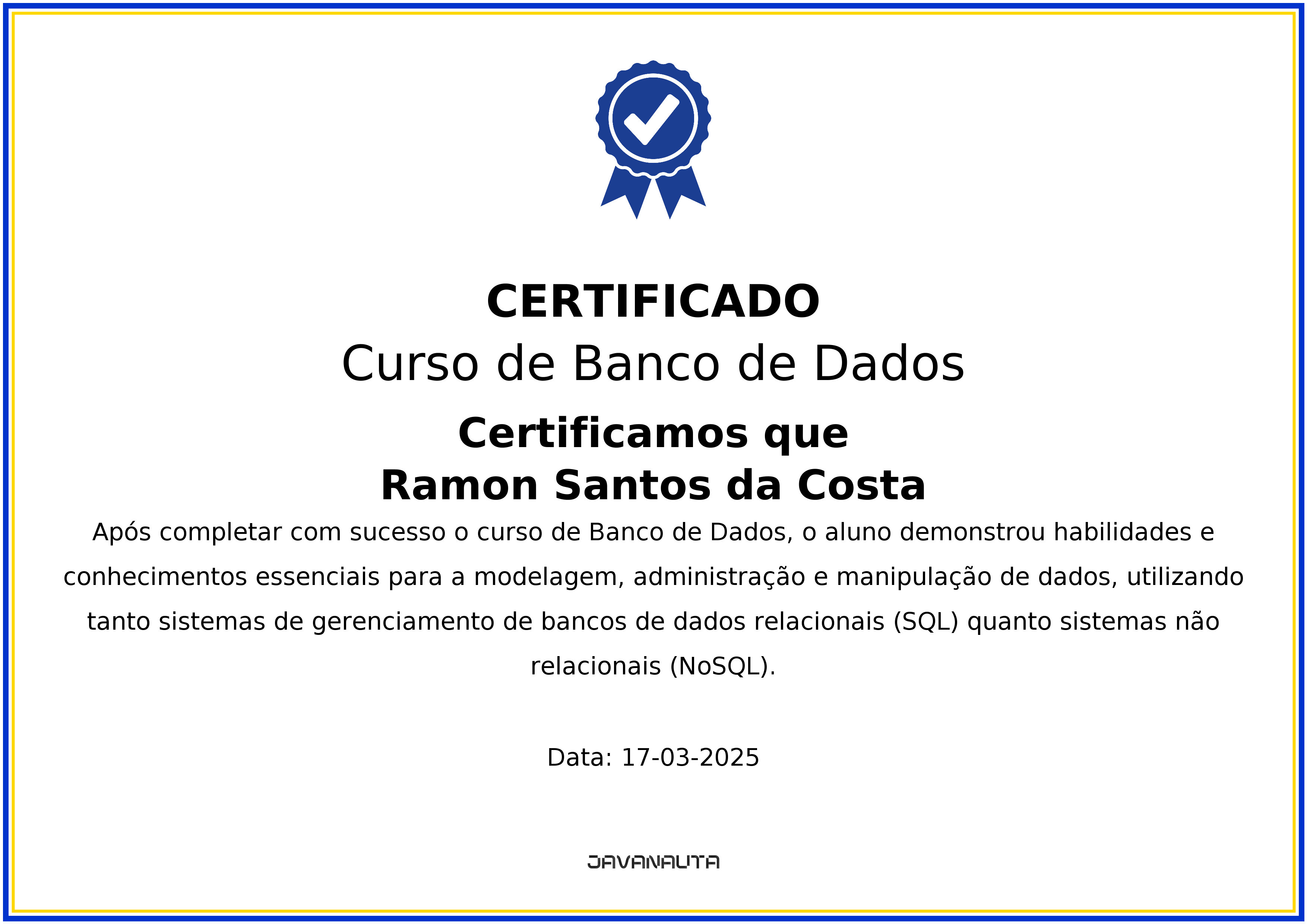 Ramon Costa - Desenvolvedor Back End | Java | Spring Boot | SQL | NoSQL | GIT | Docker | Swagger ...